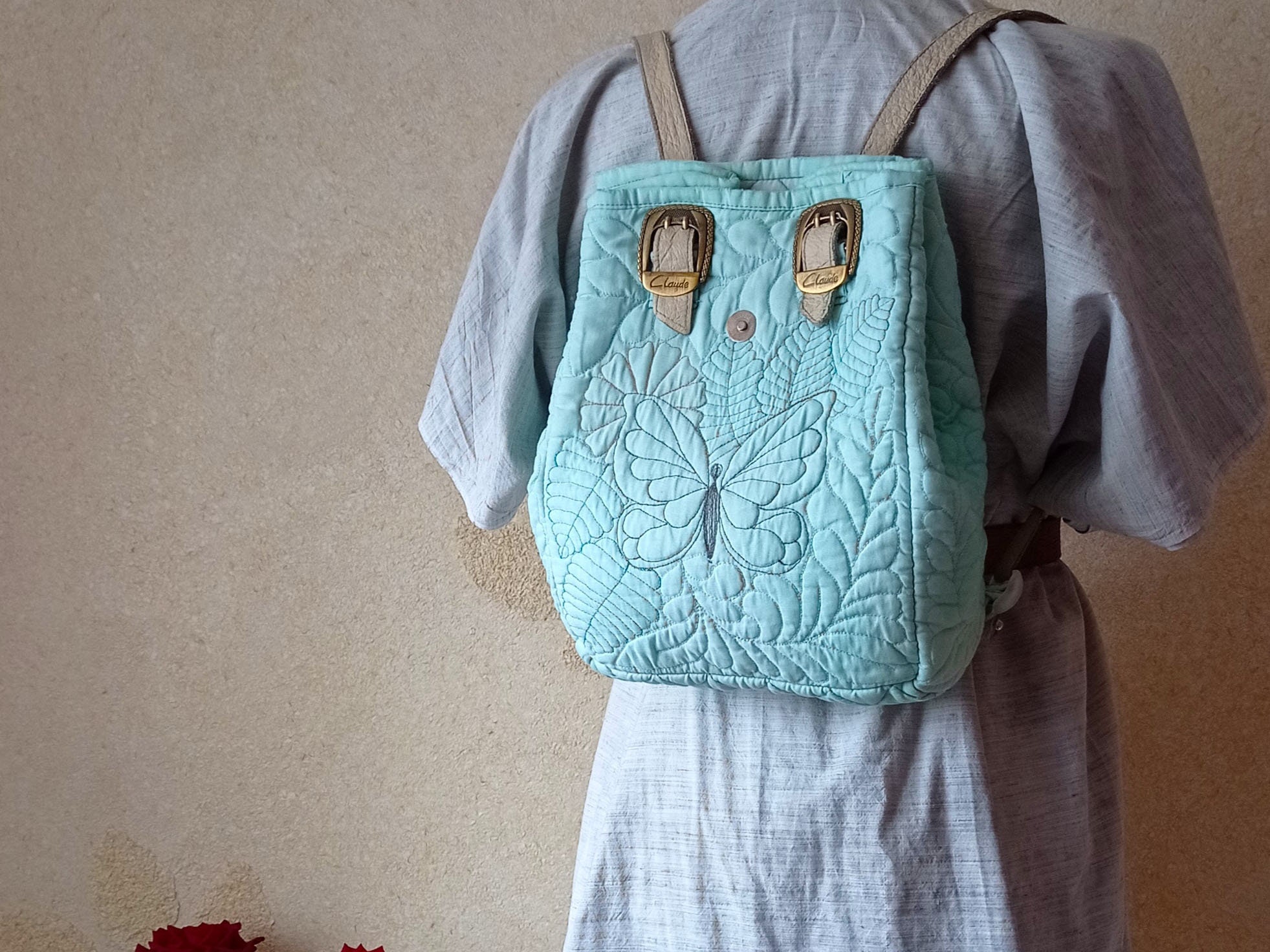 Drawstring Quilted Design Backpack PDF Pattern Sewing Tutorial - Etsy