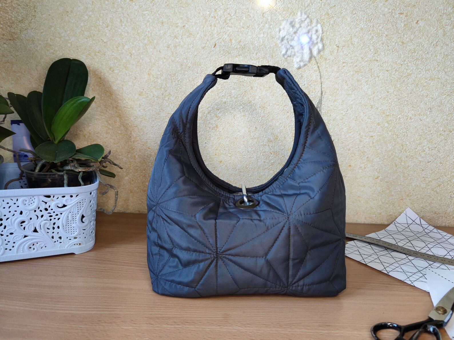 Quilted Hobo Bag Pdf Pattern Tutorial - Etsy