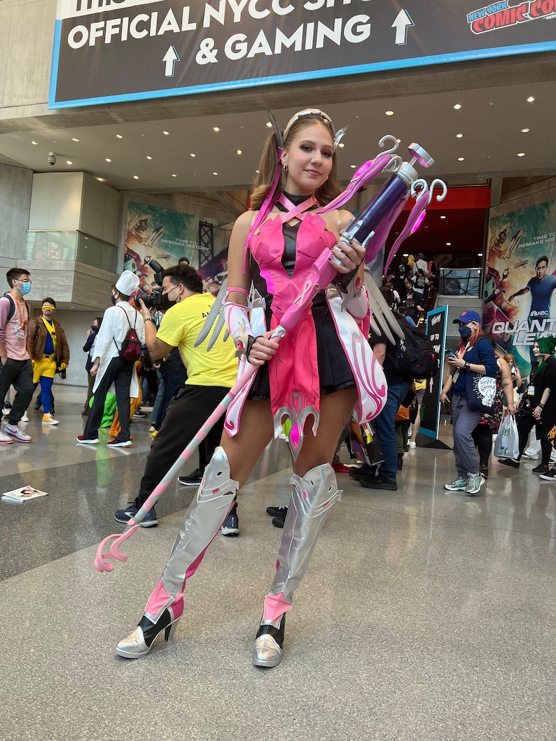 Pink Mercy Staff breast Cancer Skin Version - Etsy