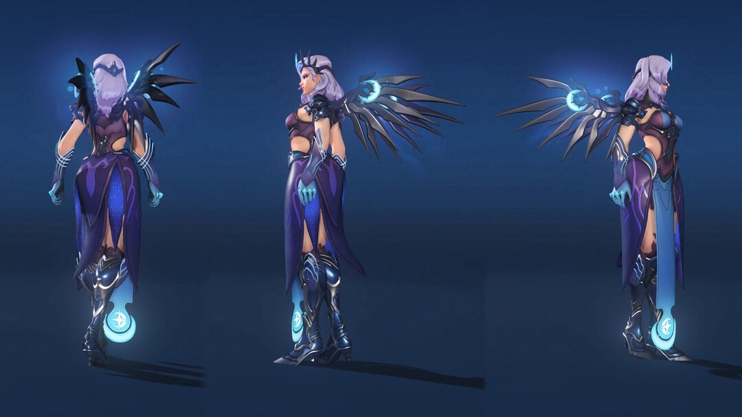 Wings of Atlantis Mercy Midi-size - Etsy