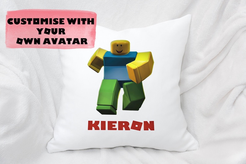 Personalised Roblox Money Box/mug/pillow. Gifts for School Friends ...