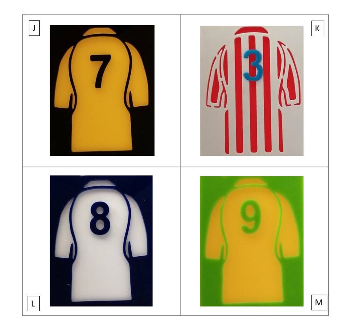 Mobile Phone Stand / Holder Personalised Football Team | Etsy