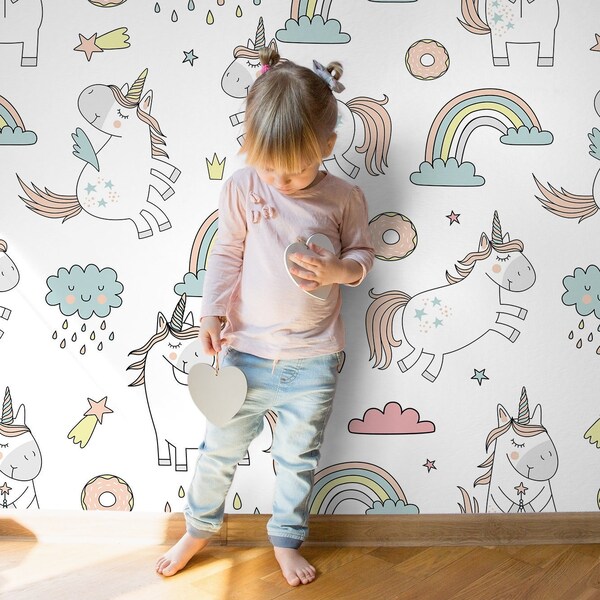 Sticker Wallpaper - Etsy