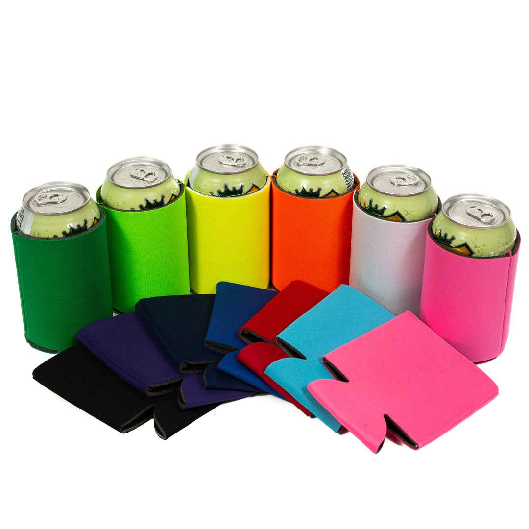 13 Pack Blank Foam Can Coolers | Bulk Beer,insulated Cooler Sleeves ...