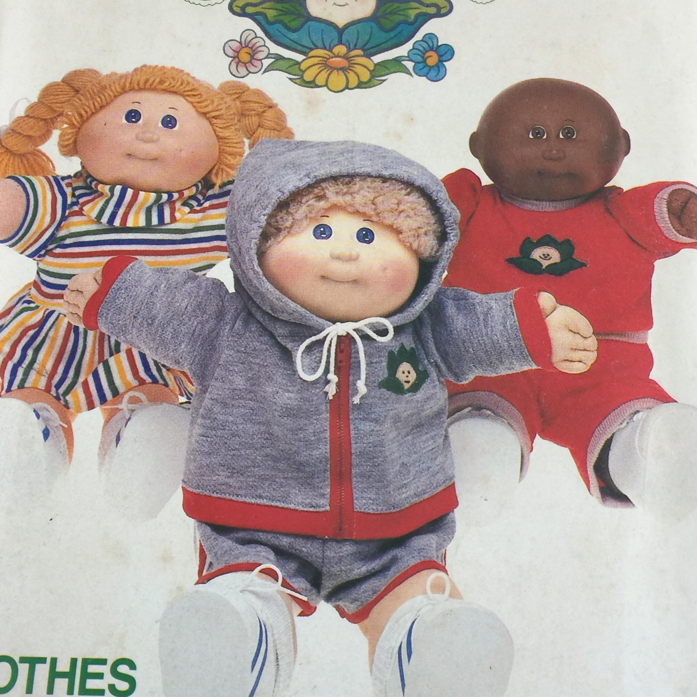 Vintage 1984-85 Cabbage Patch Kids Patterns 354 Rainwear, 6511 Shorts ...