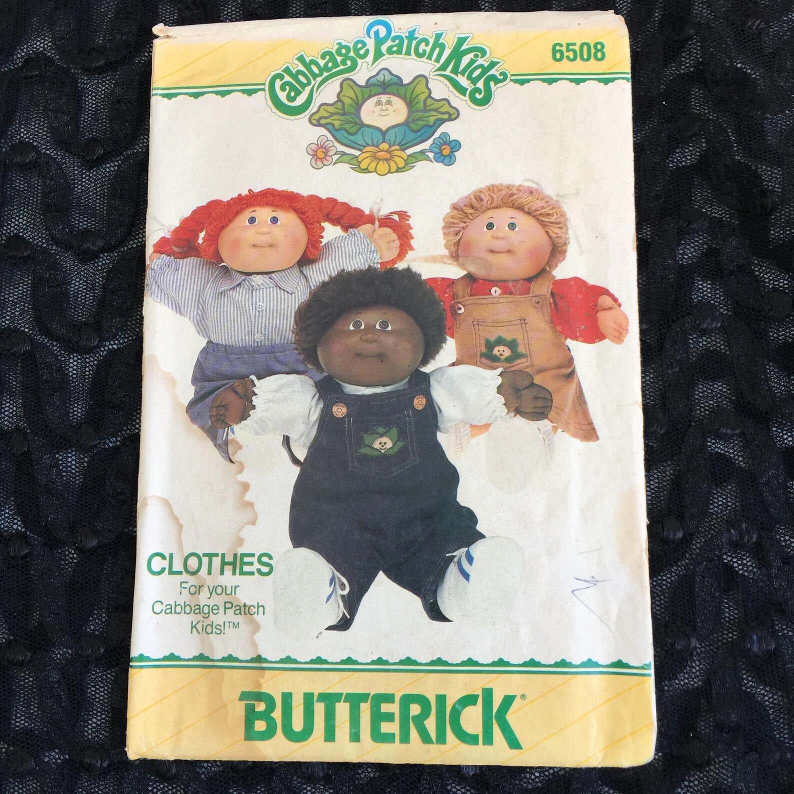 Vintage 1984-85 Cabbage Patch Kids Patterns 354 Rainwear, 6511 Shorts ...