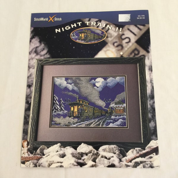 Cross Stitch Train - Etsy