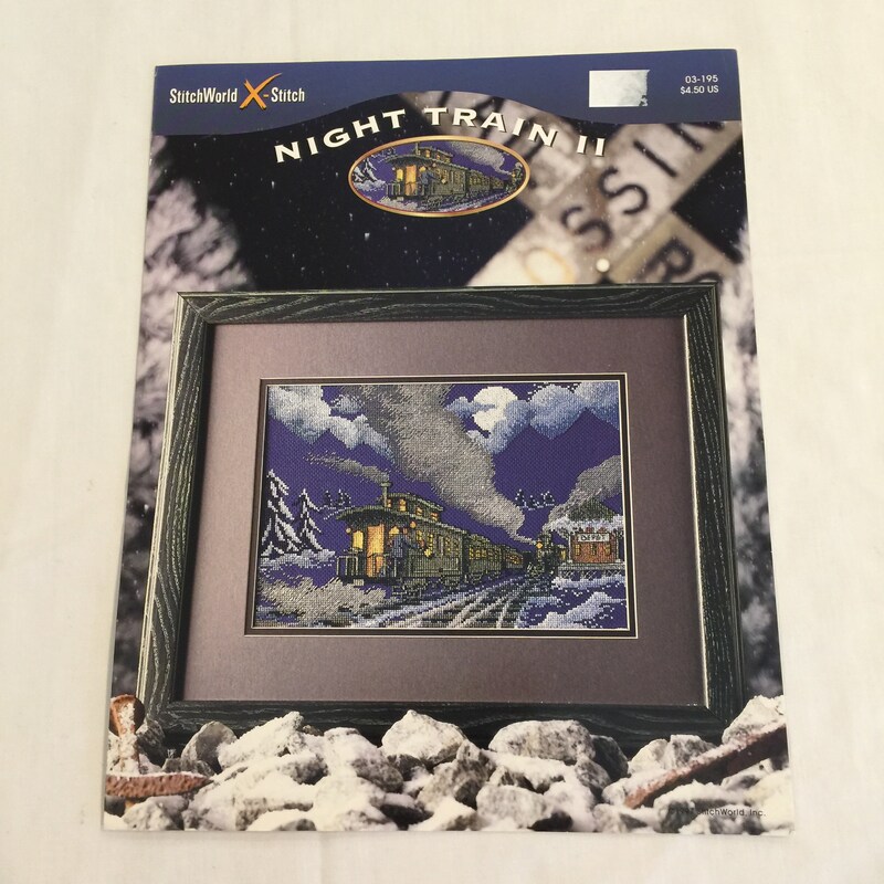 Cross Stitch Train - Etsy