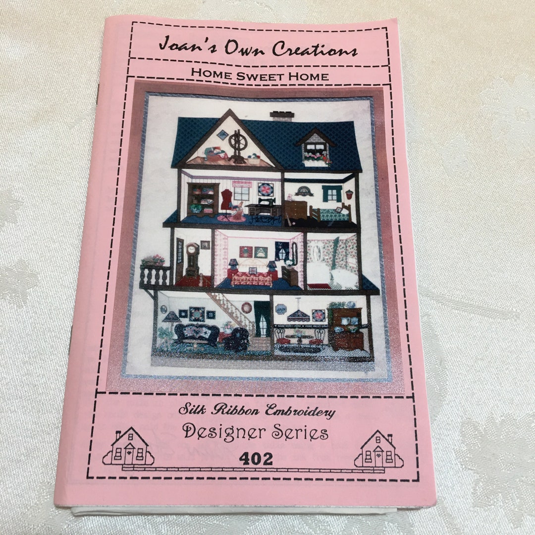 1997 Home Sweet Home House Quilt Pattern by Joan's Own Creations ...
