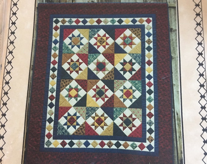 Stardust Quilt Pattern. Sagebud Designs by Coral Love. Stunning Star ...