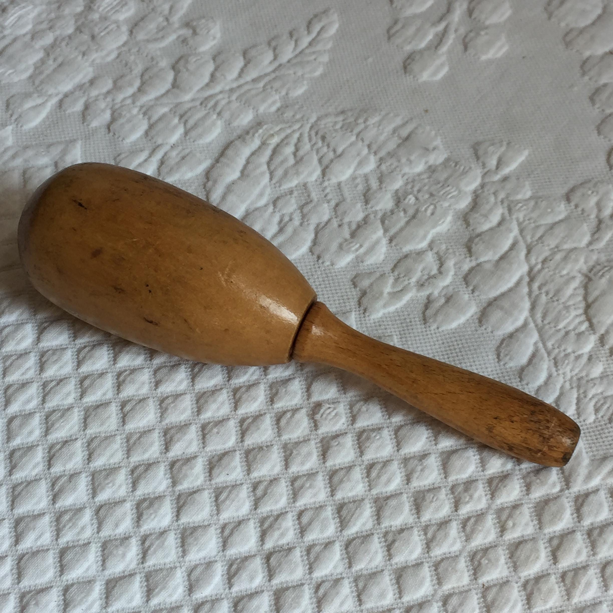 Antique Wooden Darning Egg for Darning Socks and Other Wovens. Wood ...