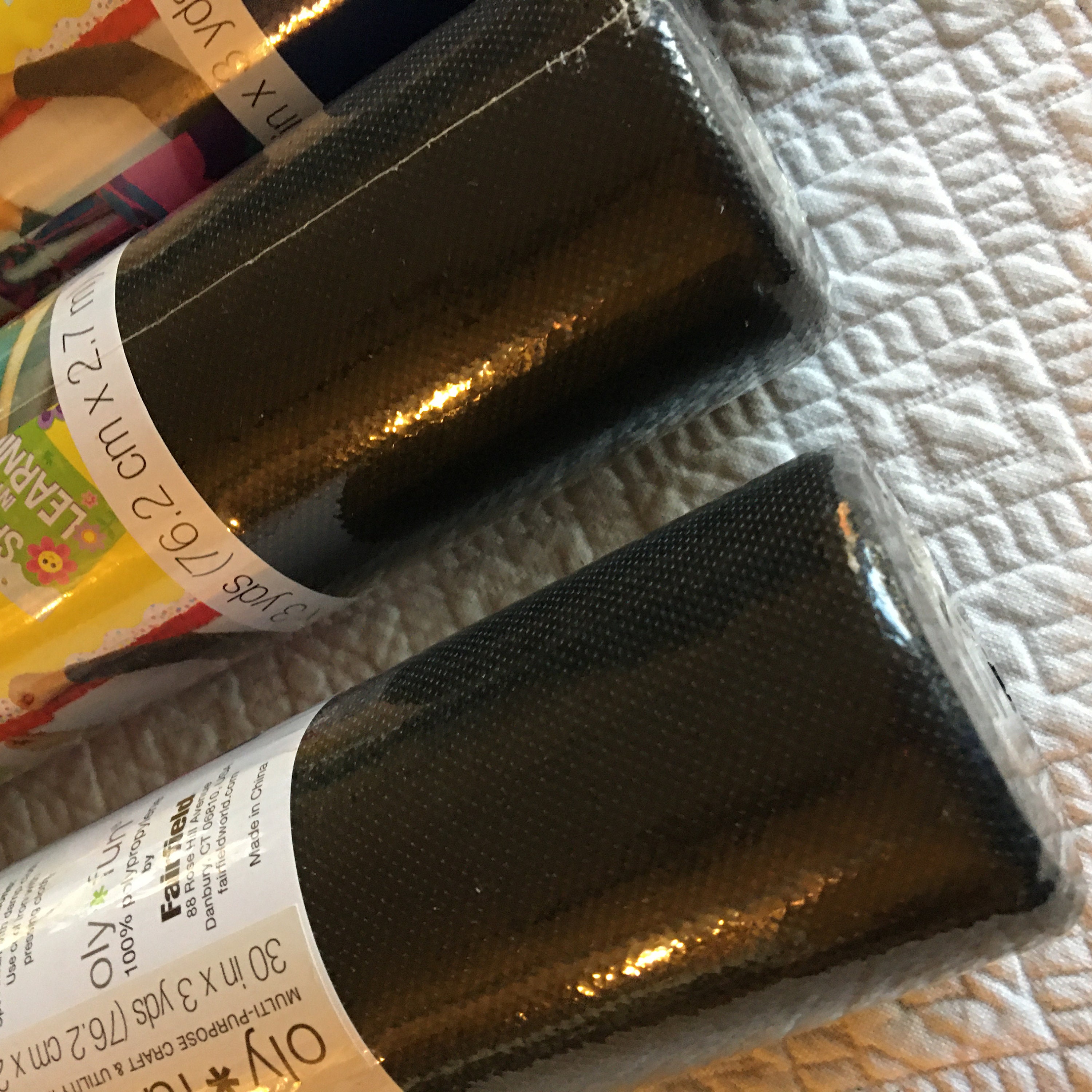 Vintage Oly Fun Multi-purpose Material. 30 X 3 Yds. 100% Polypropylene ...