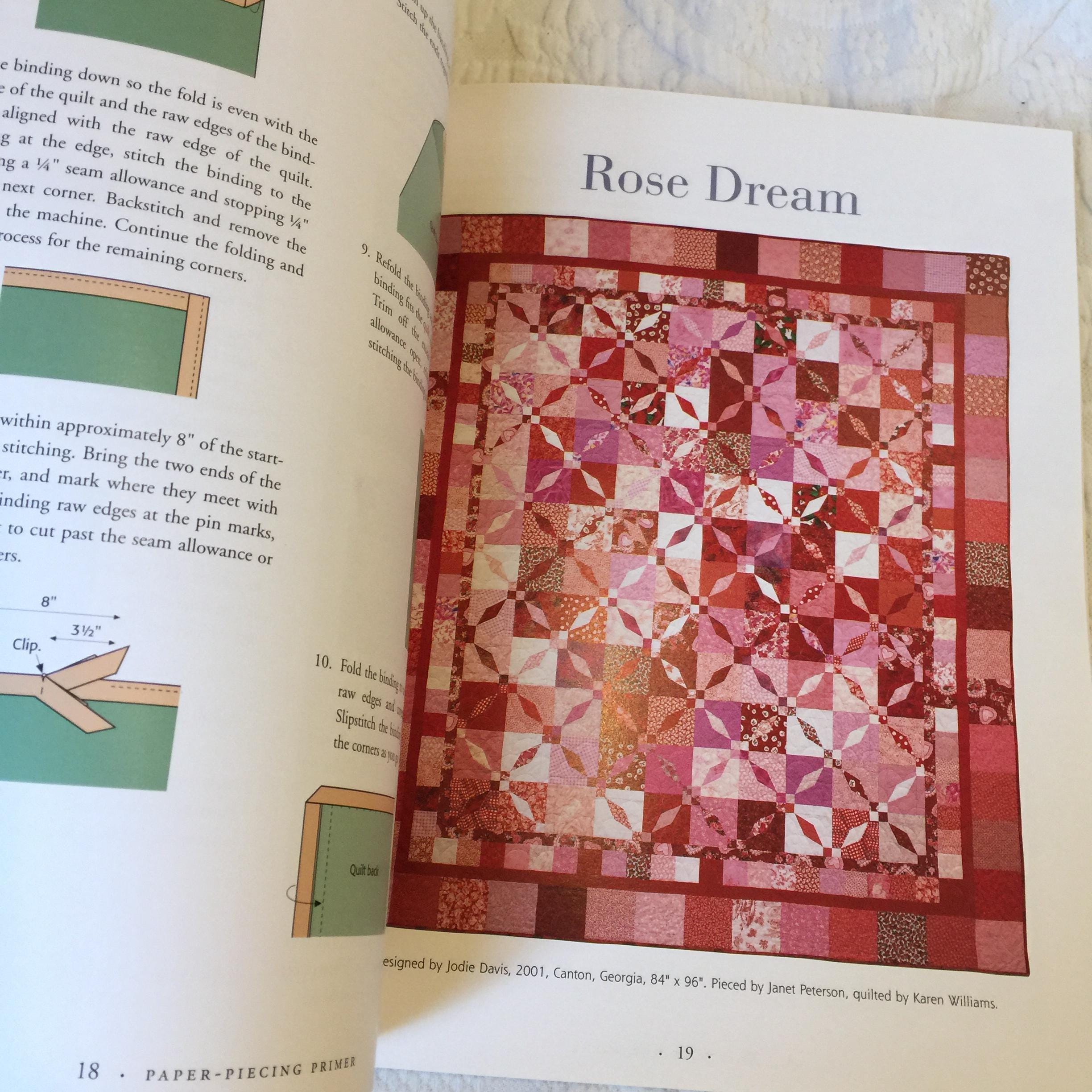 Vintage 2001 Paper-pieced Bed Quilts Book by Jodie Davis. From That ...