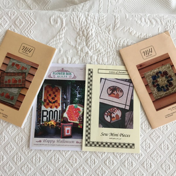 Fall Paper Piecing Pattern - Etsy