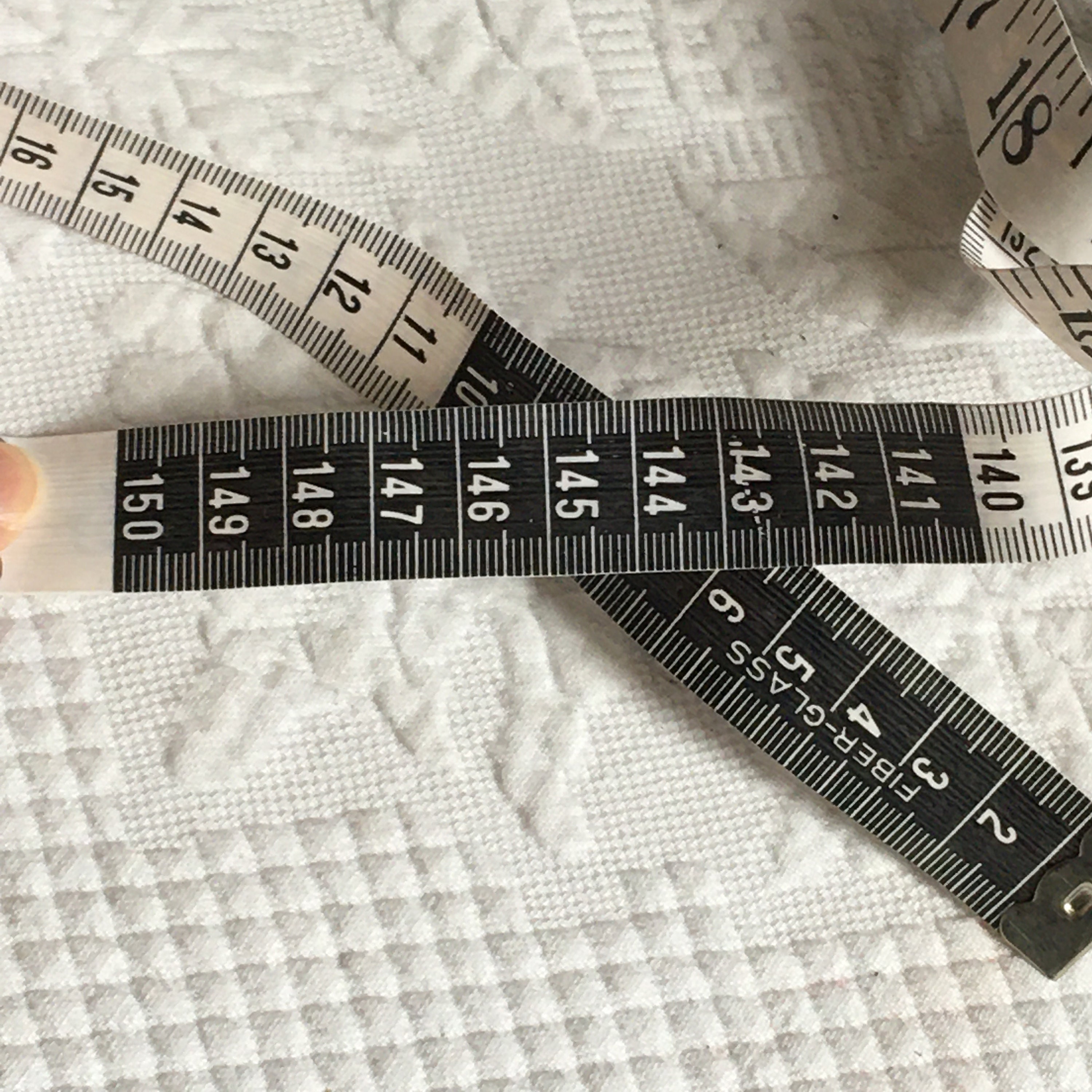 Vintage Measuring Tape. Fiber-glass Vintage Measure for Inches, Centimeters and Millimeters ...