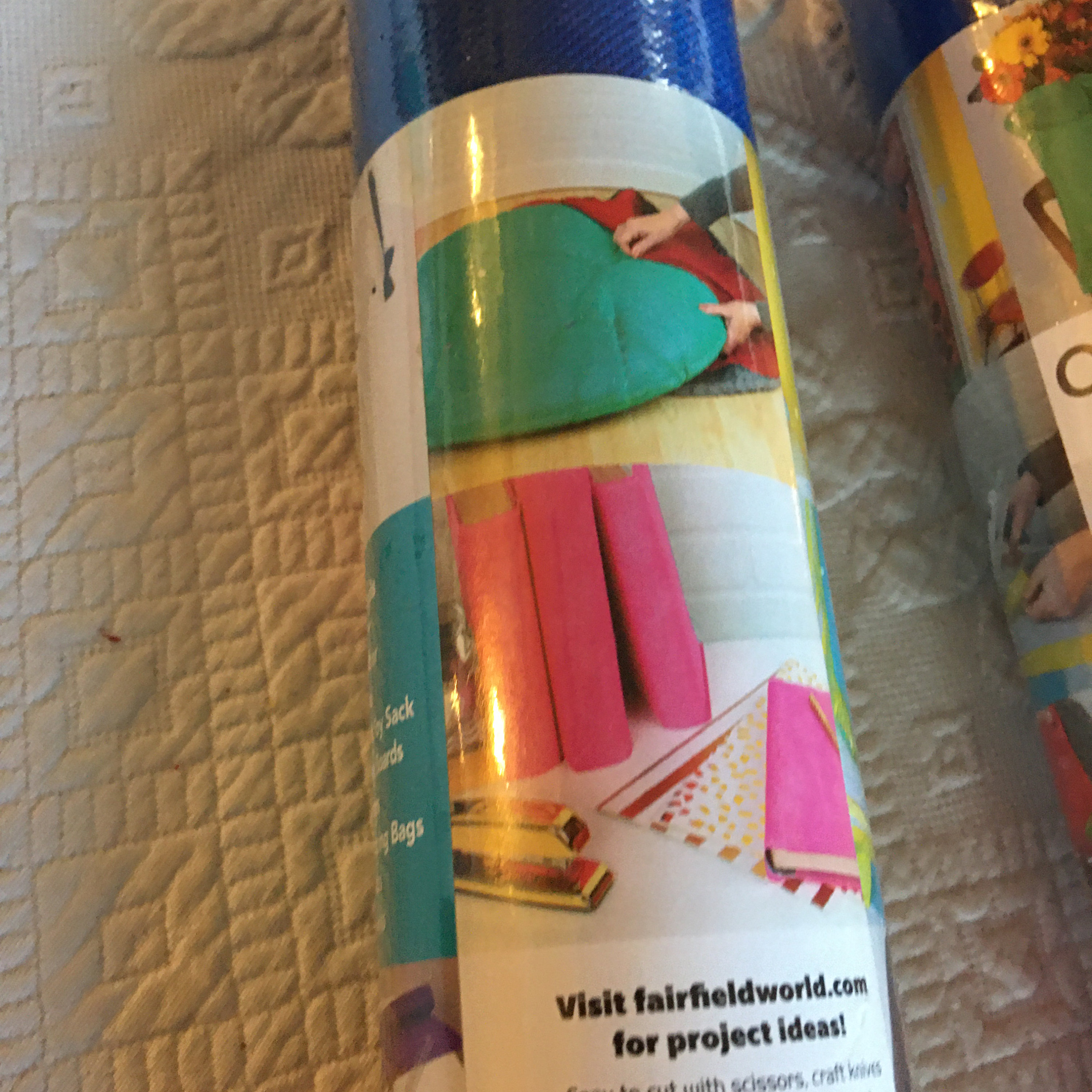 Vintage Oly Fun Multi-purpose Material. 30" X 3 Yds. 100% Polypropylene ...