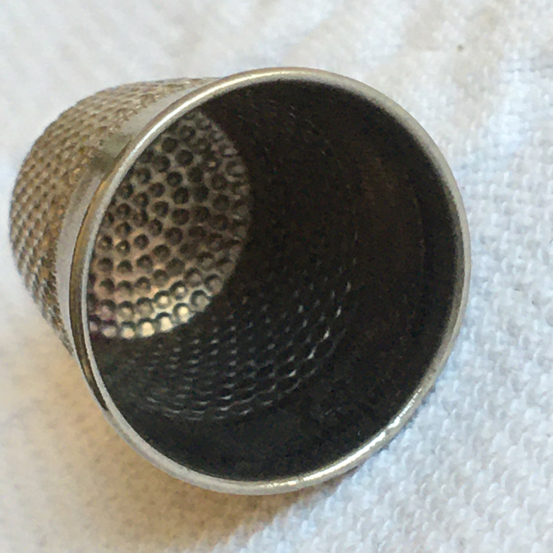 Vintage Germany Thimble. A Good Old Vintage Thimble. Center of the Top ...