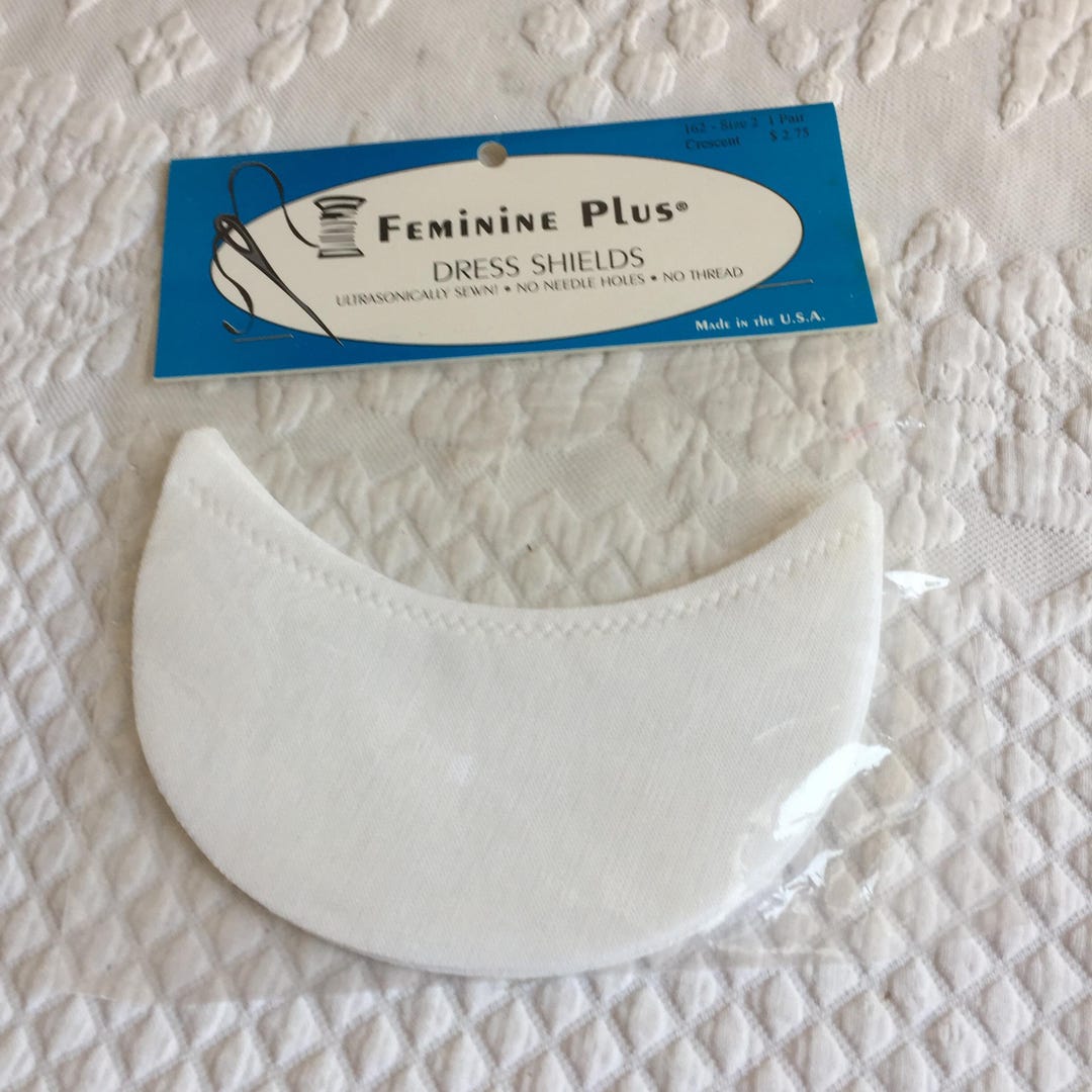 One Pair Feminine Plus Dress Shields. Ultrasonically Sewn No Needle ...