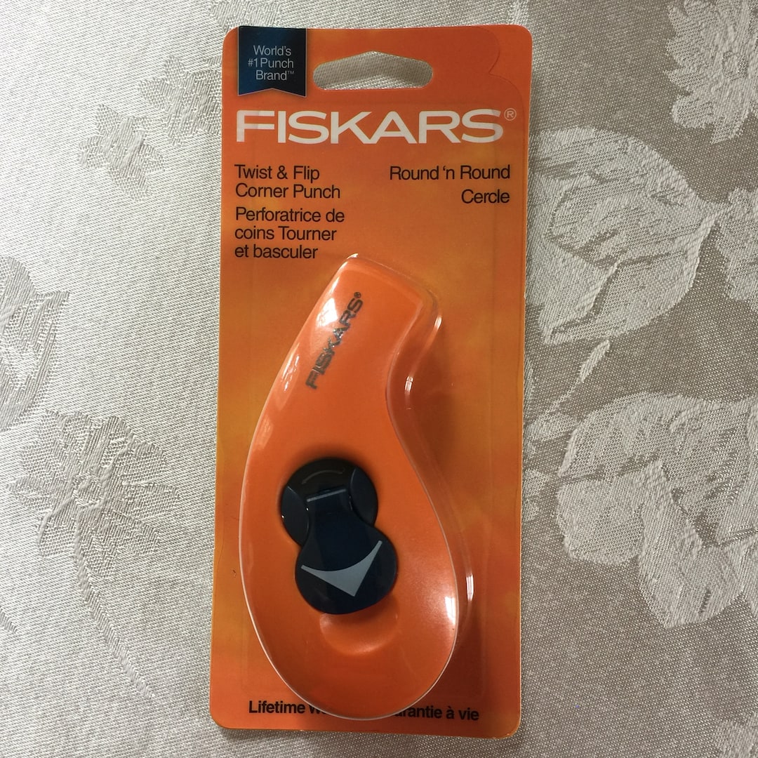 Vintage Fiskars Twist and Flip Corner Punch for Scrapbooking and Card ...