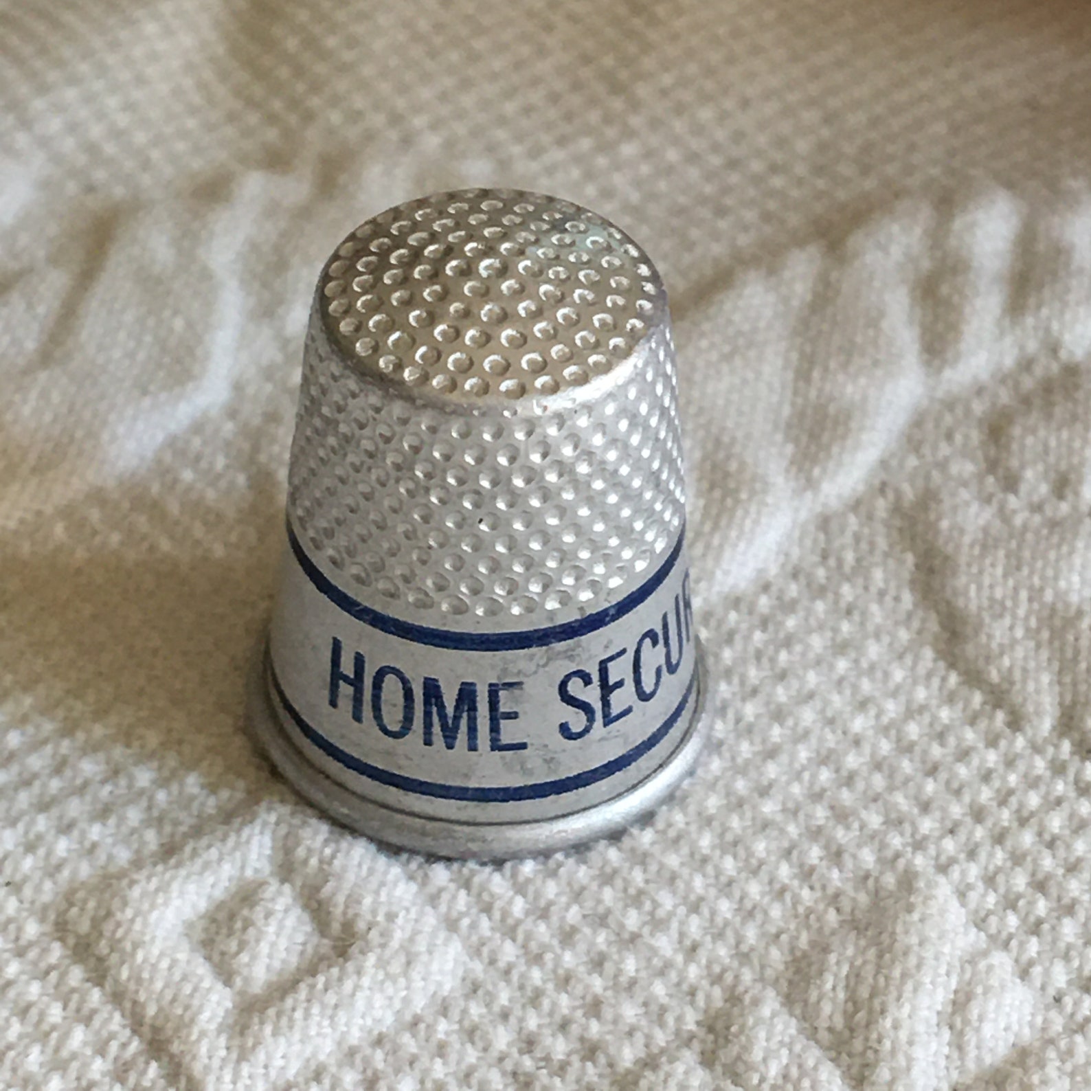Vintage Advertising Thimble. Security Life Insurance Company Thimble ...