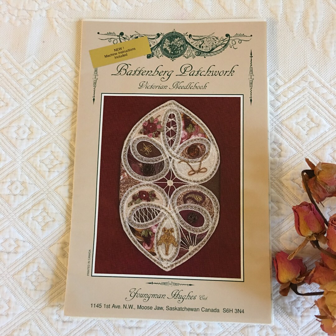 Victorian Needlebook Kit: Battenberg Patchwork, Marked Fabric ...