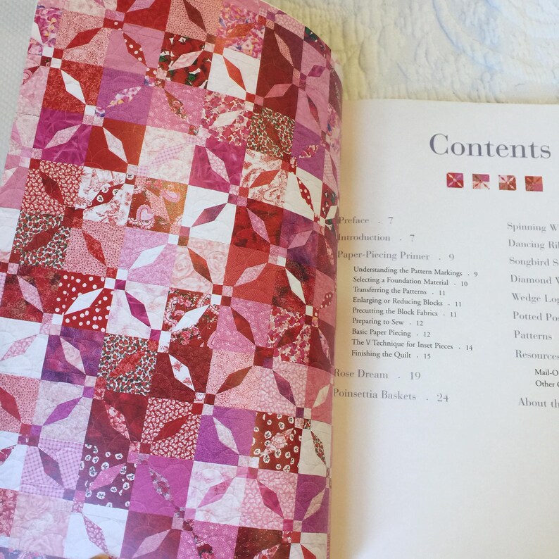 Vintage 2001 Paper-pieced Bed Quilts Book by Jodie Davis. From That ...