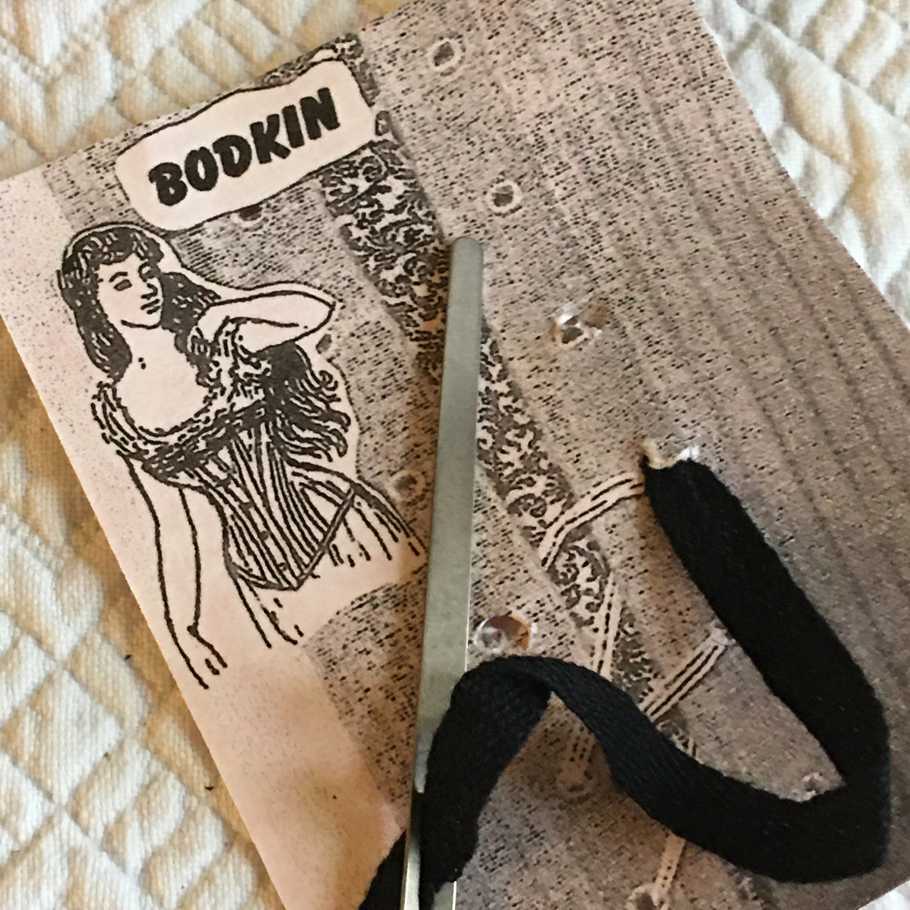 Bodkin for Insertion of Cord, Ribbon, Elastic or Cording. Sewing Notion ...