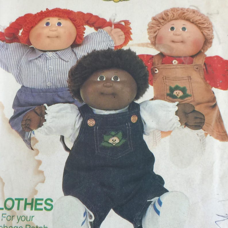 Vintage 1984-85 Cabbage Patch Kids Patterns 354 Rainwear, 6511 Shorts ...