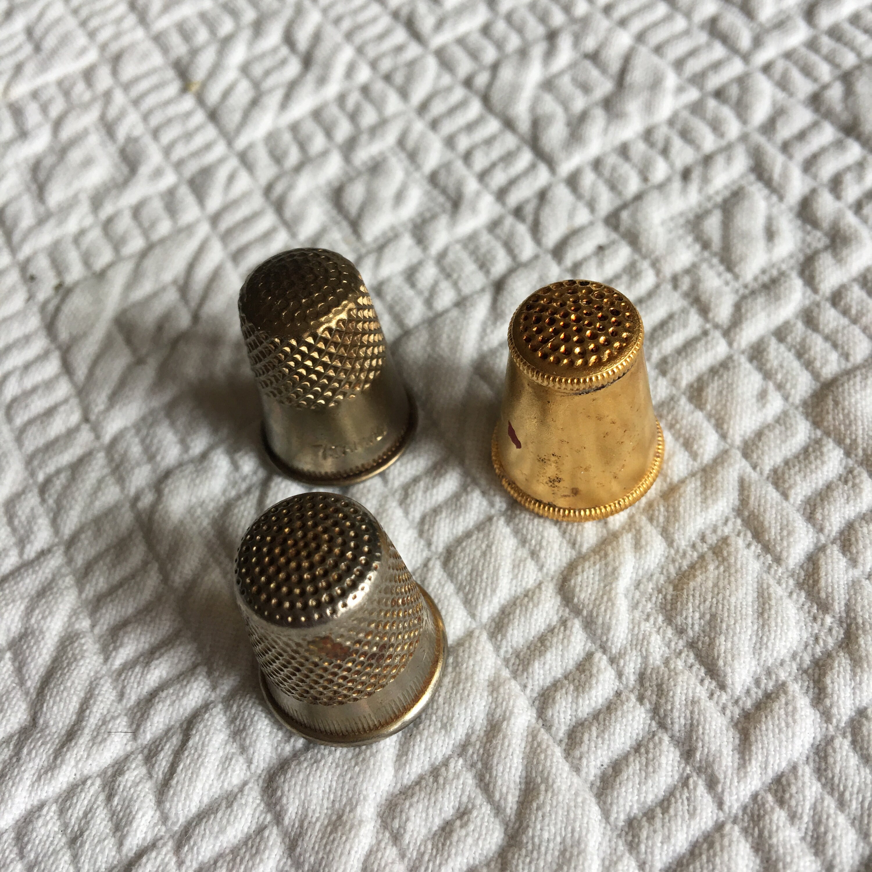 Vintage Thimbles. A Selection of Spanish and Italian Thimbles - Etsy