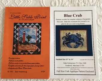 Blue Crab Quilt Pattern - Etsy