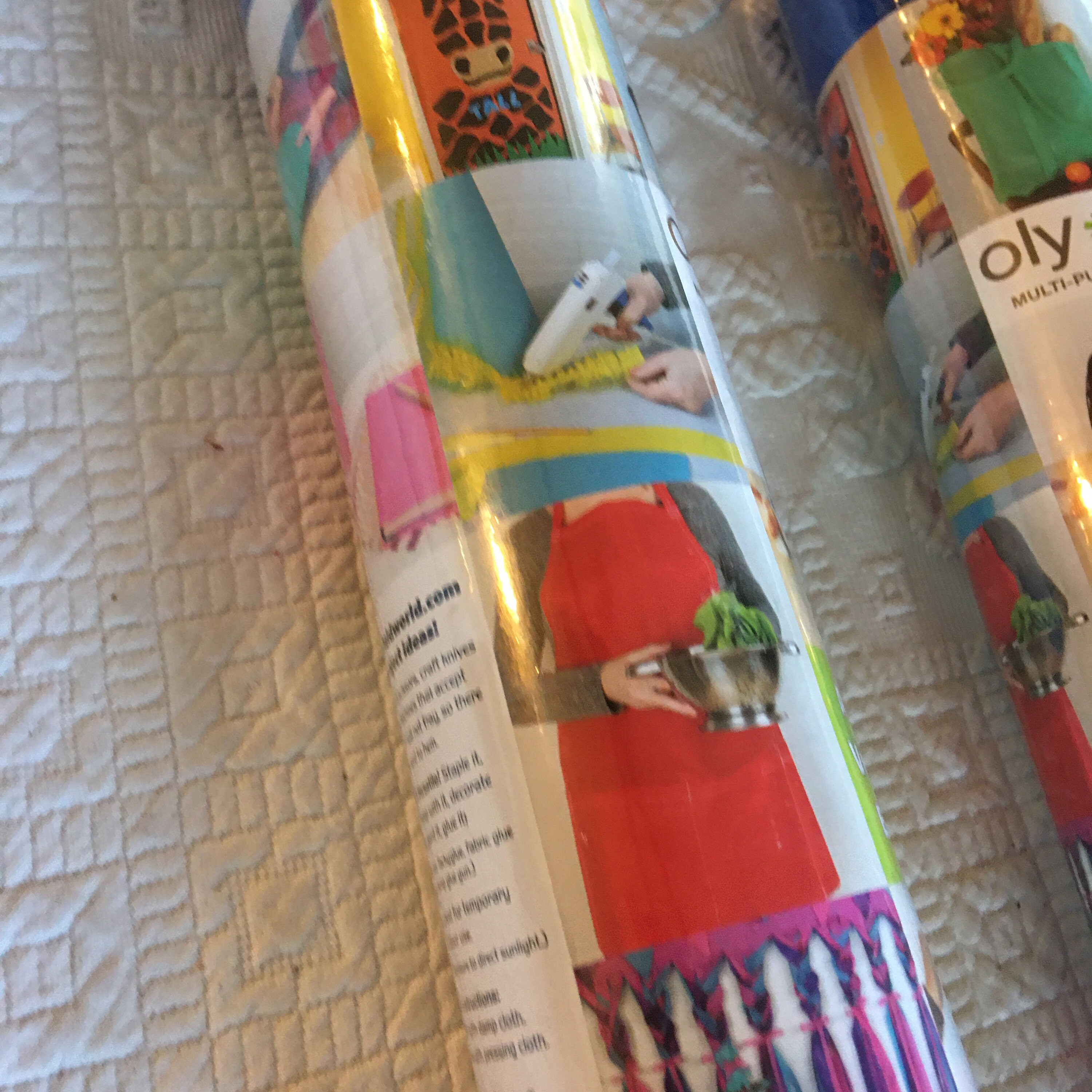 Vintage Oly Fun Multi-purpose Material. 30 X 3 Yds. 100% Polypropylene ...