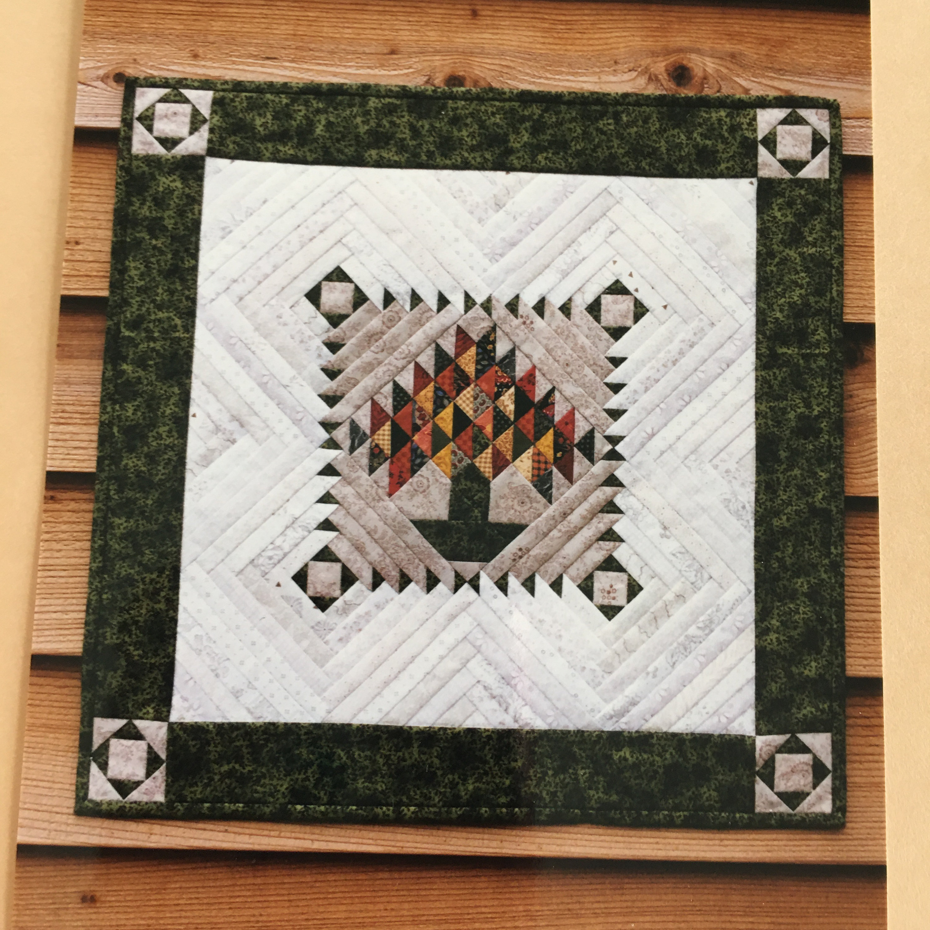 Pine Tree Quilt Pattern. Choose From the Lone Pine Paper Foundation ...