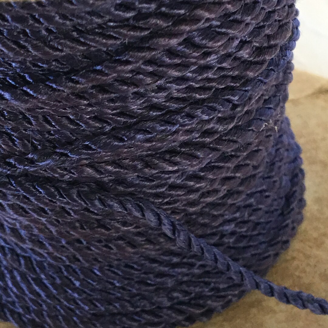 Vintage Navy Blue Two Twisted Strands Cording. 2mm Cord. Sold in 5 Yard ...
