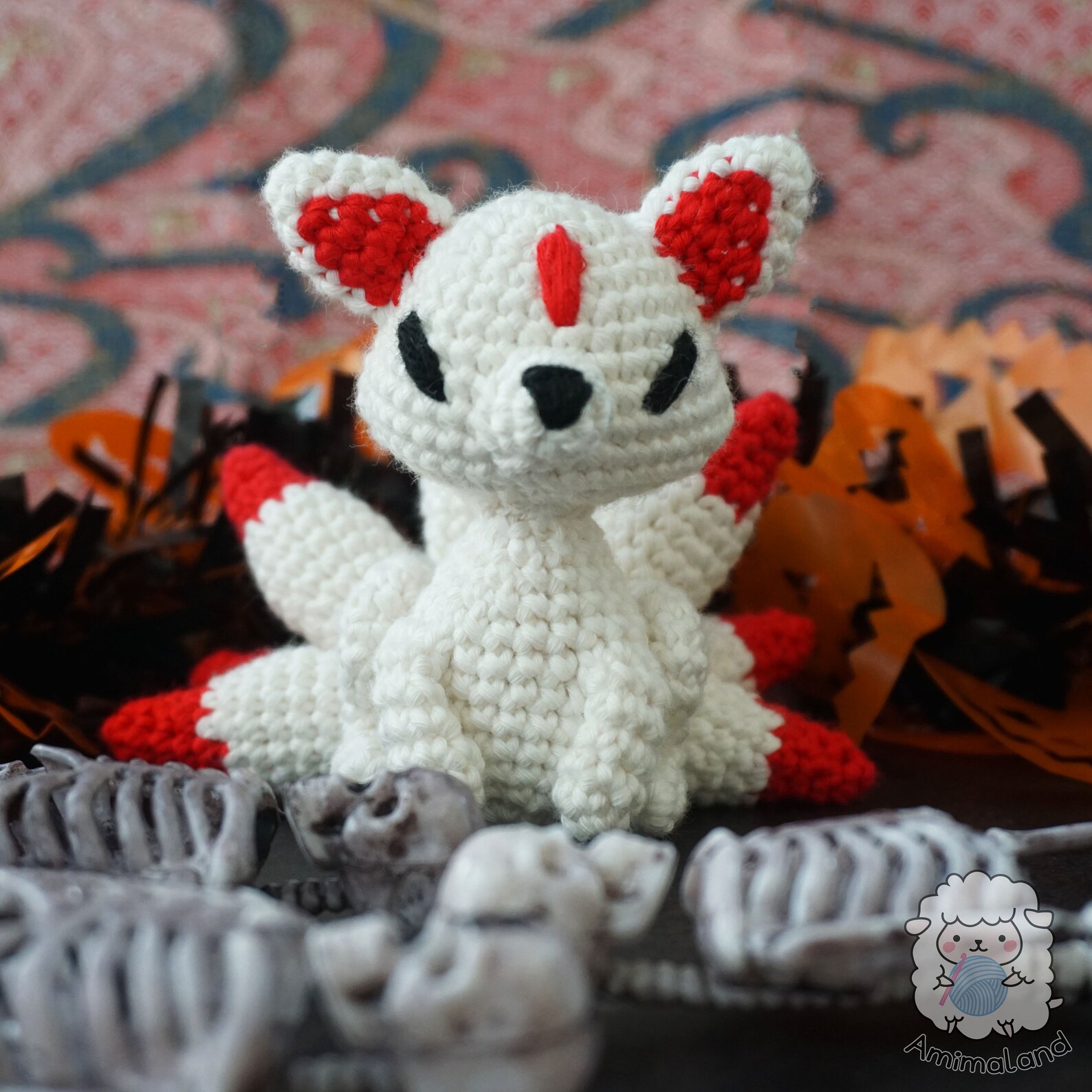 CROCHET PATTERN: Kyuubi No Kitsune nine-tailed Fox | Etsy
