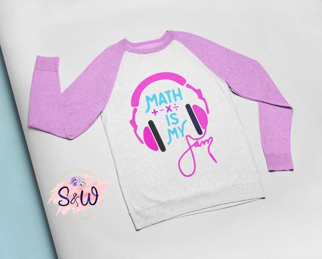 Math is My Jam Svg Math Svg School Svg Kids Svg Designs Cricut Cut ...