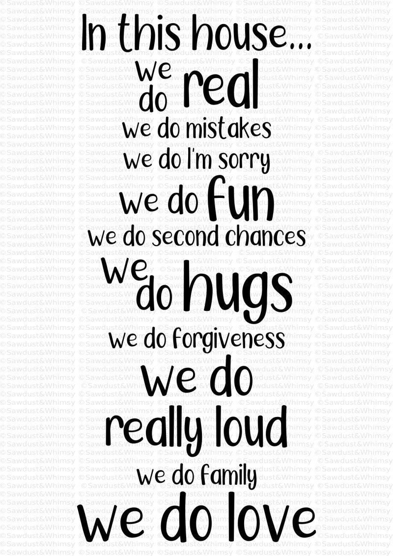 This House Svg Love Svg Family Svg Designs Cricut Cut Files Silhouette ...