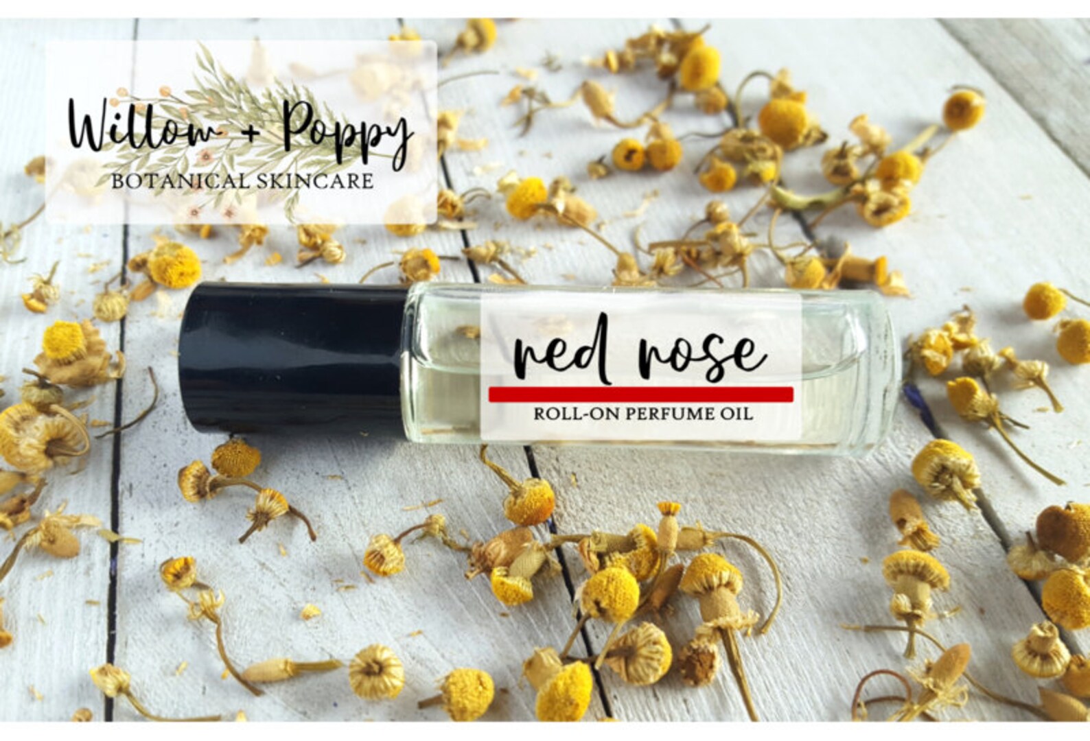 Red Rose Perfume Oil Natural Roll-on Perfume Oil Floral - Etsy