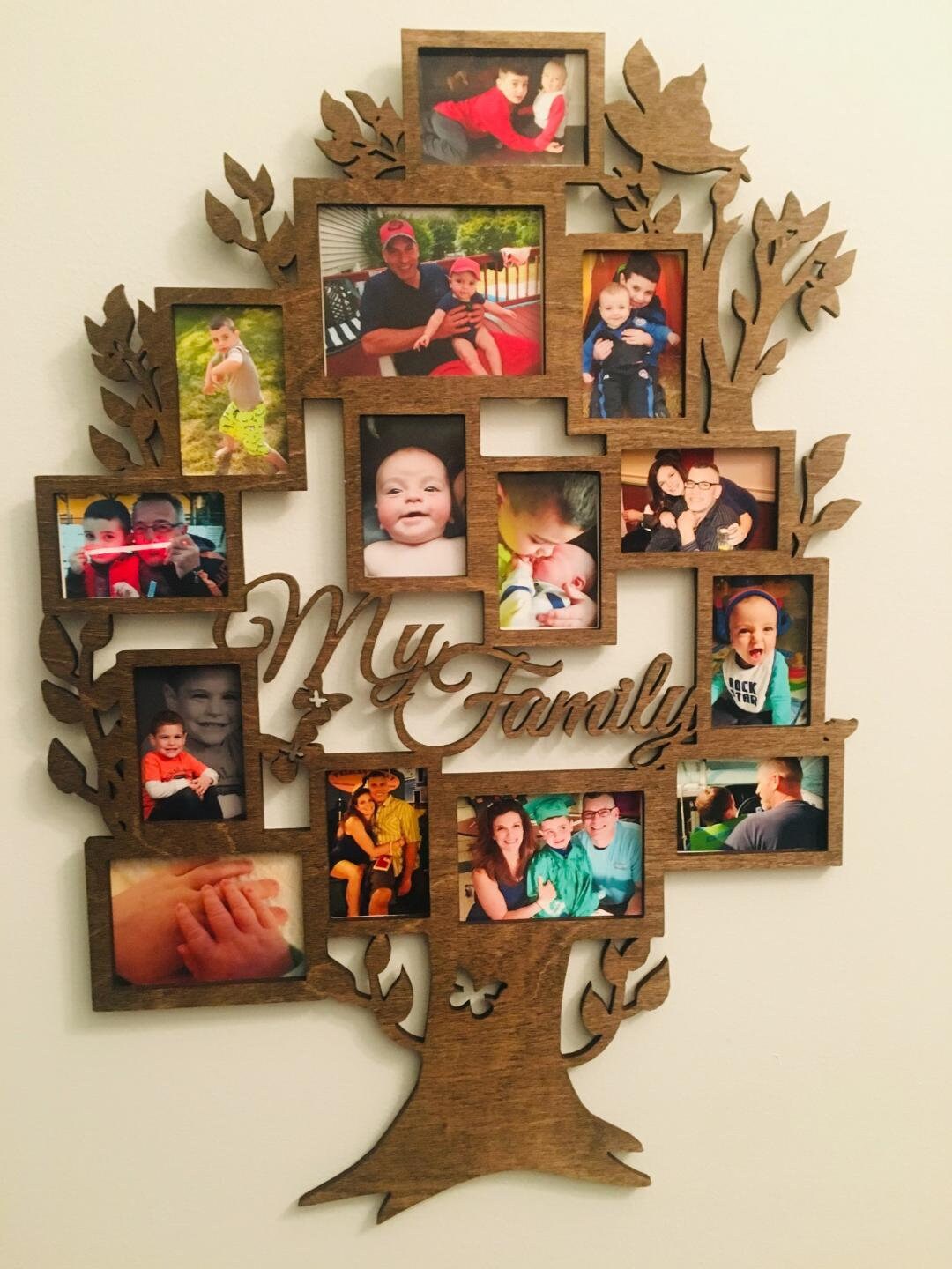 Family Tree Picture Frame - Etsy