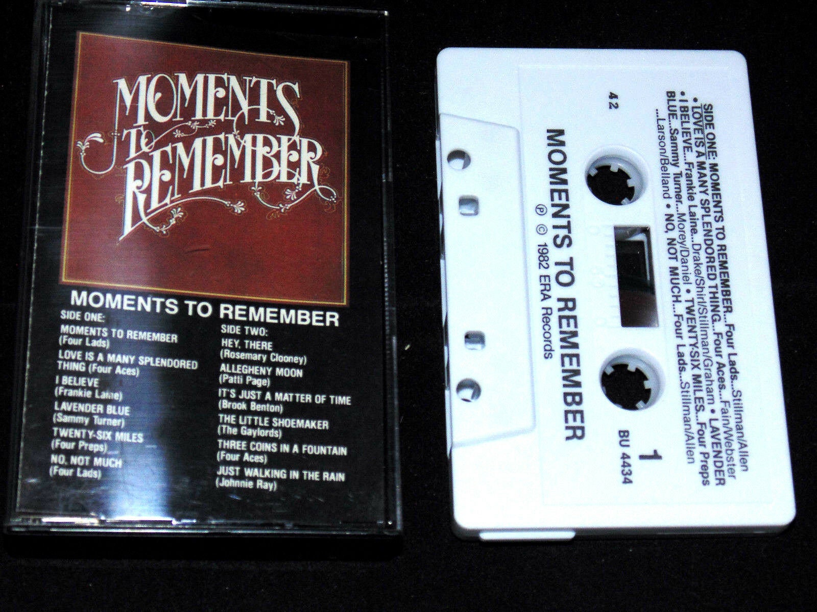 Moments to Remember Cassette Tape Audio Music Love is A Many Splendored ...