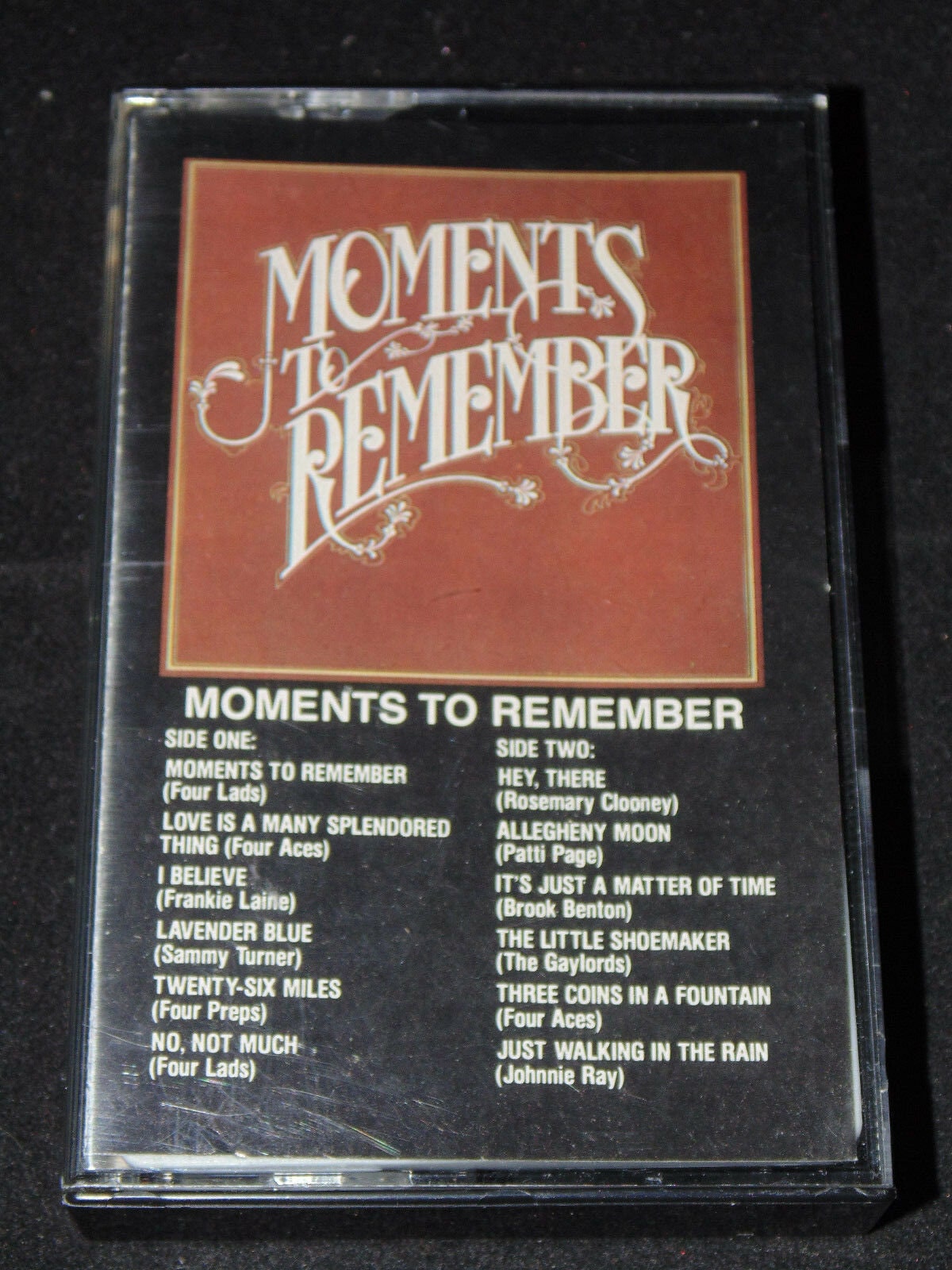 Moments to Remember Cassette Tape Audio Music Love is A Many Splendored ...