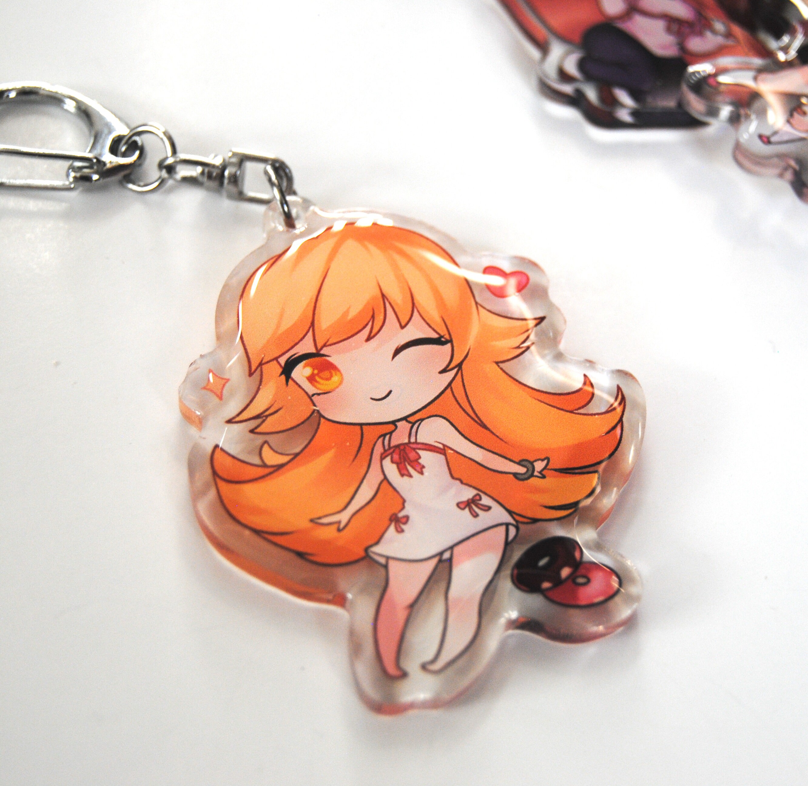 Monogatari Acrylic Charms - Etsy