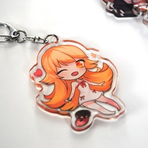 Monogatari Acrylic Charms - Etsy