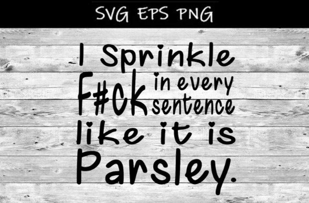 I Sprinkle SVG EPS PNG Vector Digital Download - Etsy