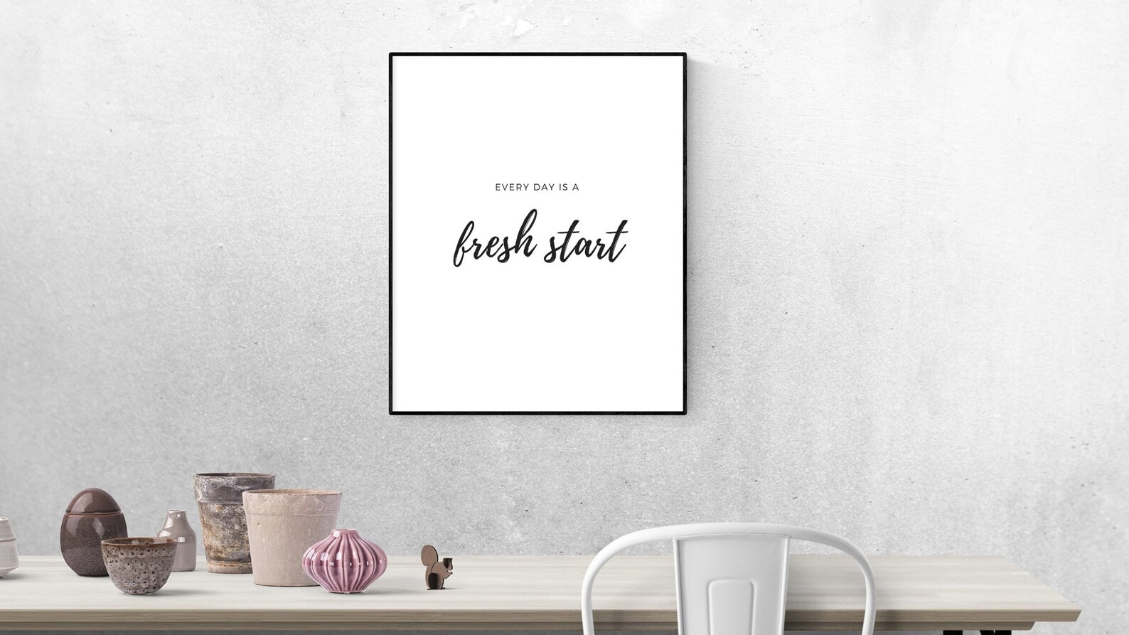 Every Day is a Fresh Start Printable / Digital Download / Digital Print ...