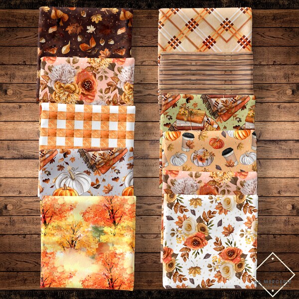 Autumn Fabric - Etsy