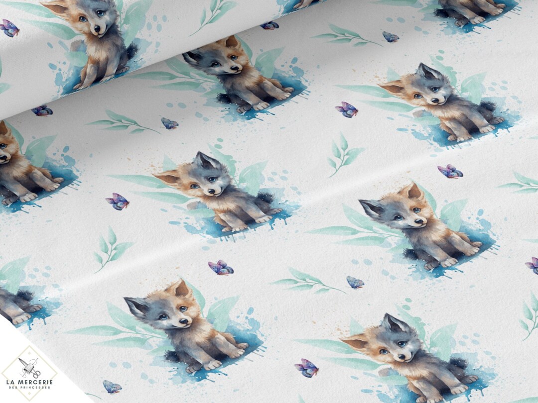 Cub Fabric by the Meter From Mercerie Des Princesses Ideal for a ...