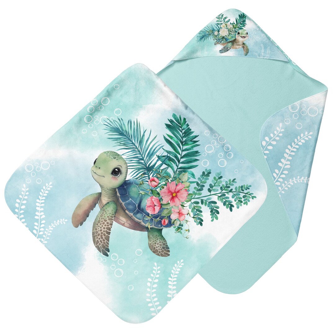 Panels for Creating a Turtle Bath Cape 100% Premium Cotton Oeko-tex ...
