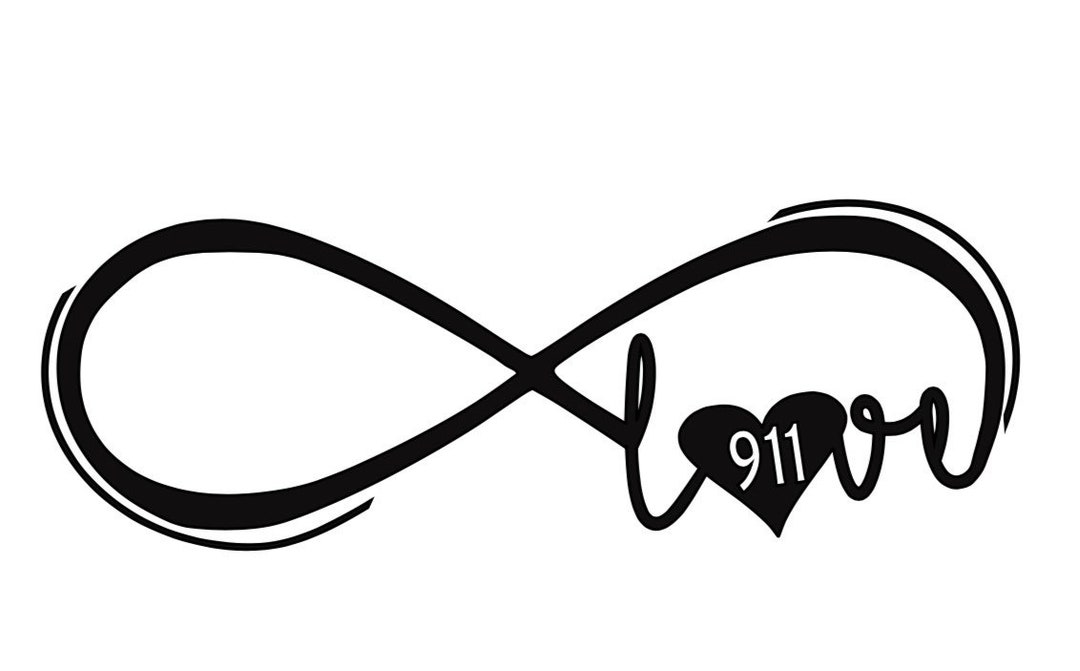 Love 911 Vinyl Decal - Etsy