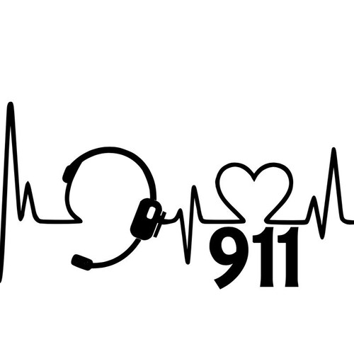911 Dispatch Distressed Flag Vinyl Decal Sticker dispatch - Etsy