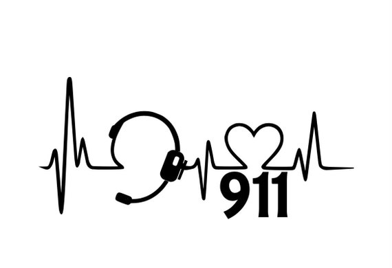 911 Vinyl Decal - Etsy
